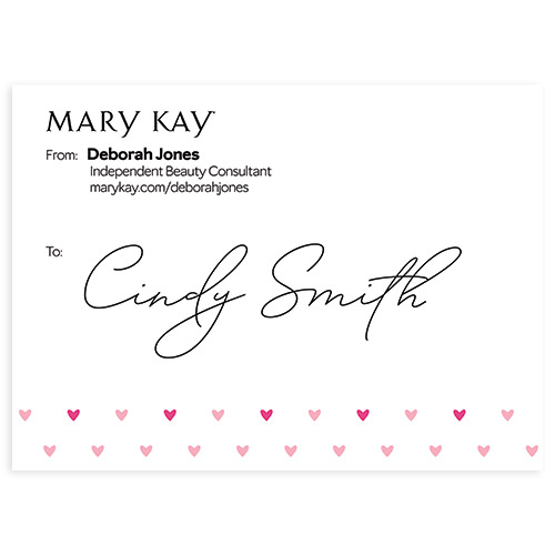 Pink Mary Kay Shipping Labels - Personalized | MKConnections