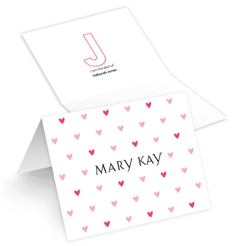 Monogram Folded Mary Kay Note Cards | MKConnections